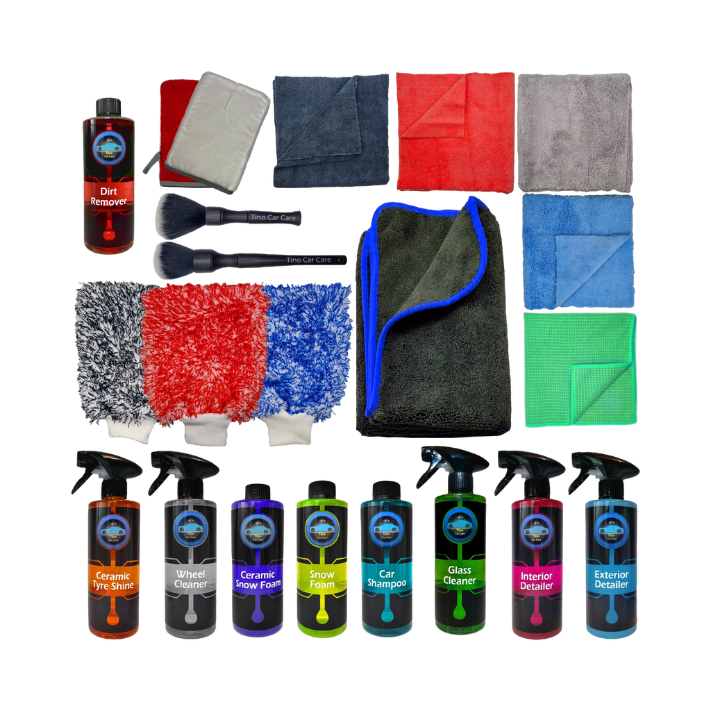 Tino Complete Car Cleaning Bundle - Premium Car Care Kit – Tino Car Care